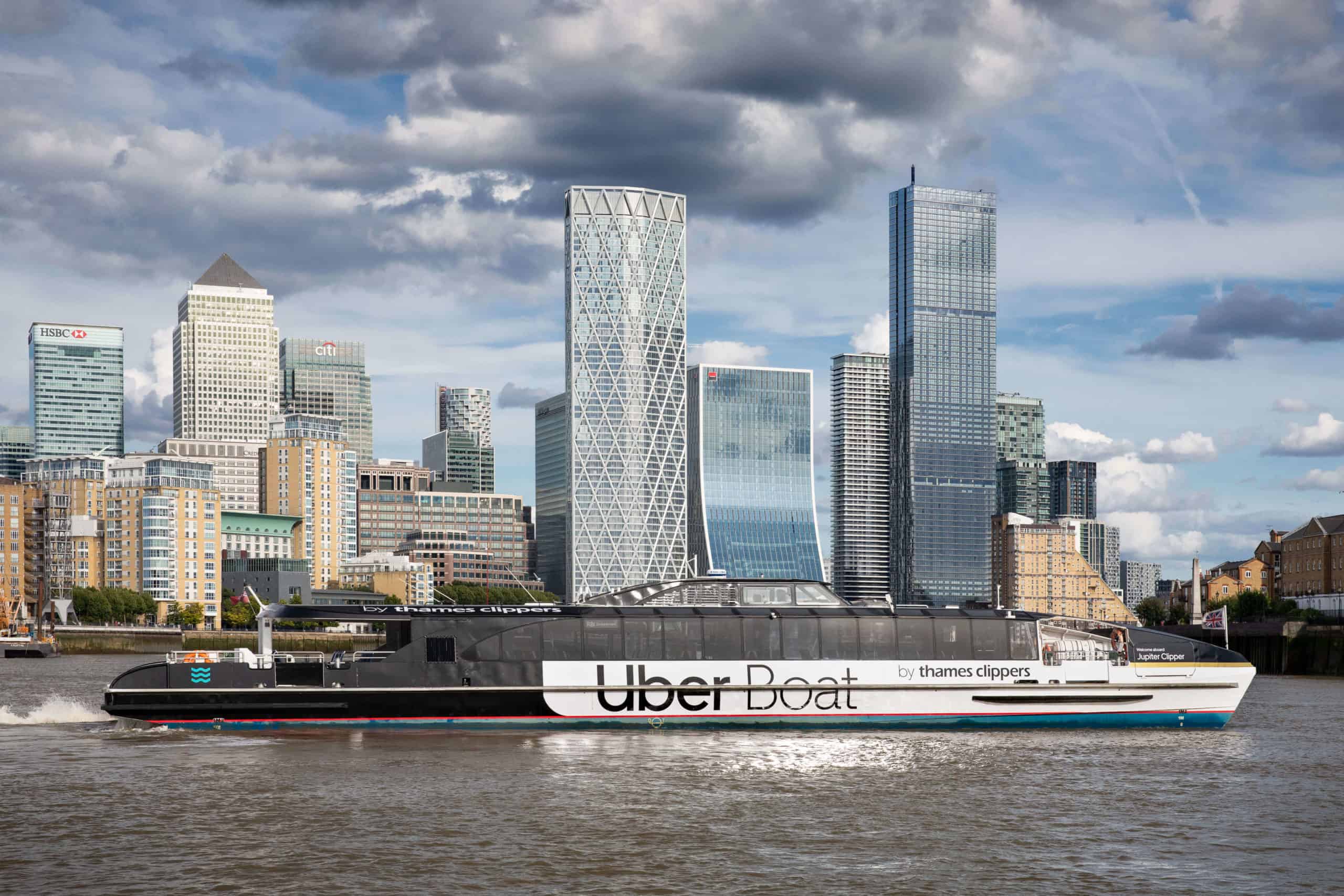 Uber Boat by Thames Clippers launches in London - Masabi